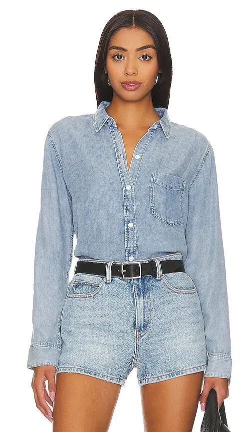 Rails Ingrid Button-up Shirt With Classic Collar