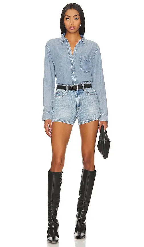 Rails Ingrid Button-up Shirt With Classic Collar