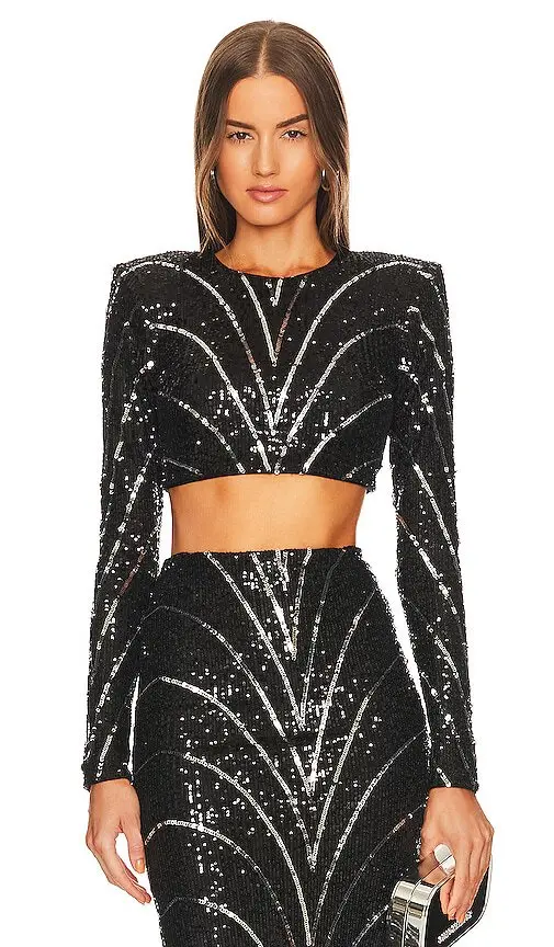MICHAEL COSTELLO X Revolve Leonie Crop Top