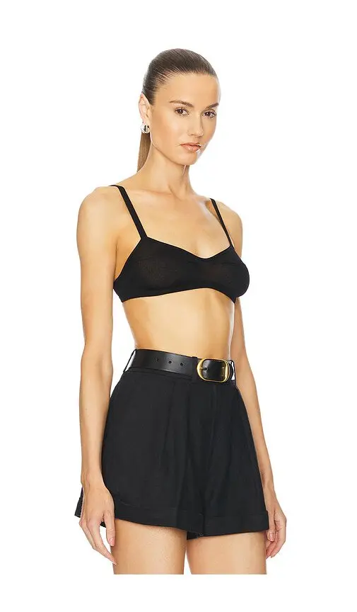 HELSA Justin Knit Bra - Black