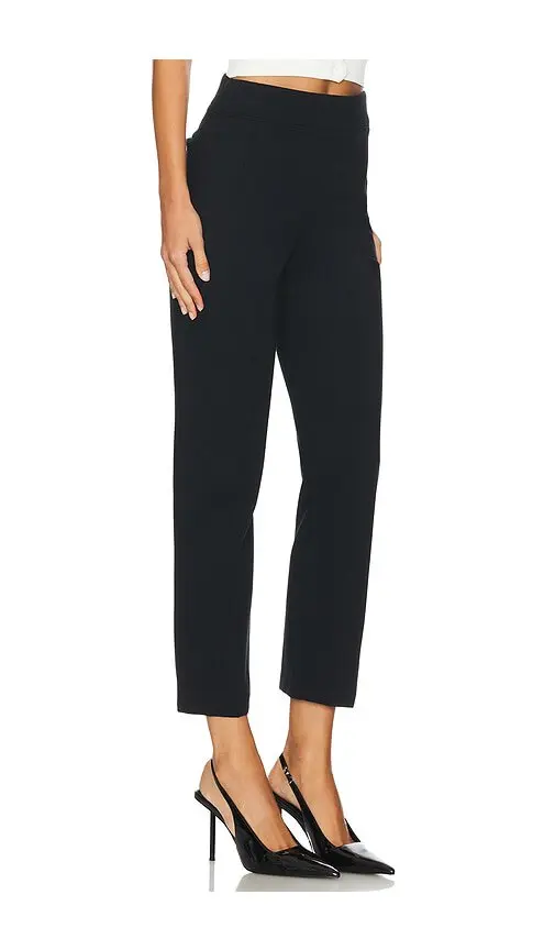 Spanx Perfectfit Ponte Petite Slim Straight Pant - Classic Black