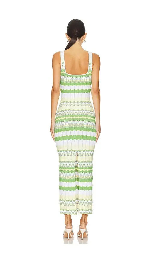 Tularosa Phila Maxi Dress - Green Multi