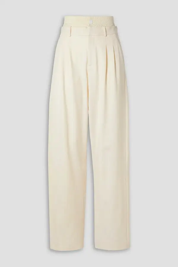 Monse Layered Wide-leg Pants