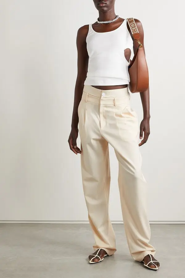 Monse Layered Wide-leg Pants