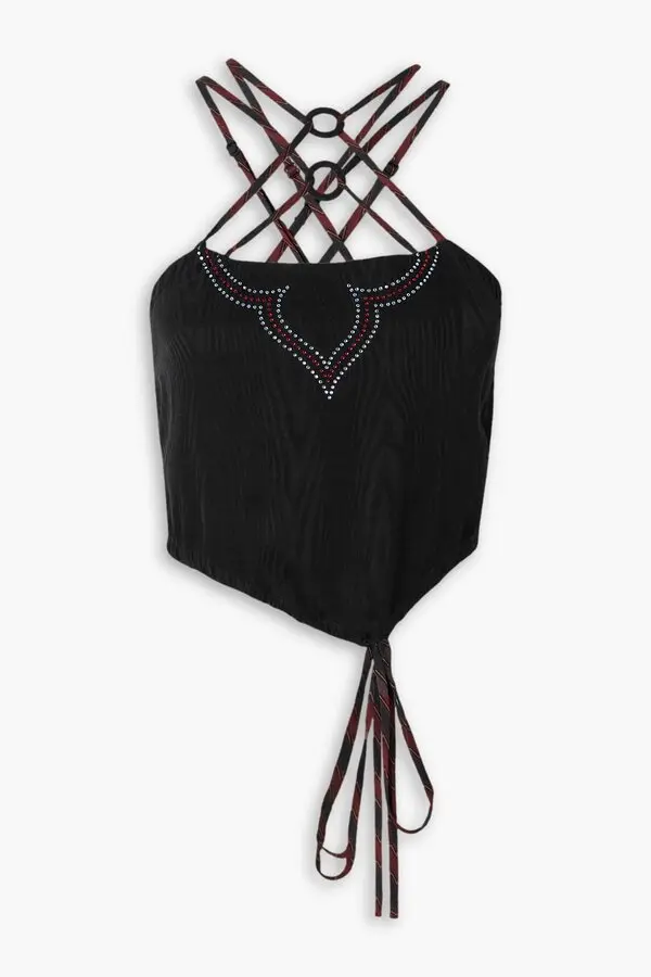 Ahluwalia Clover Cropped Top