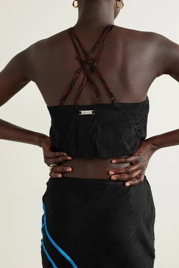 Ahluwalia Clover Cropped Top
