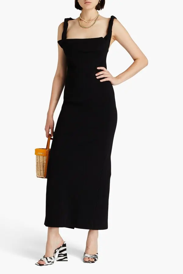 jacquemus alca knit maxi dress Jacquemus