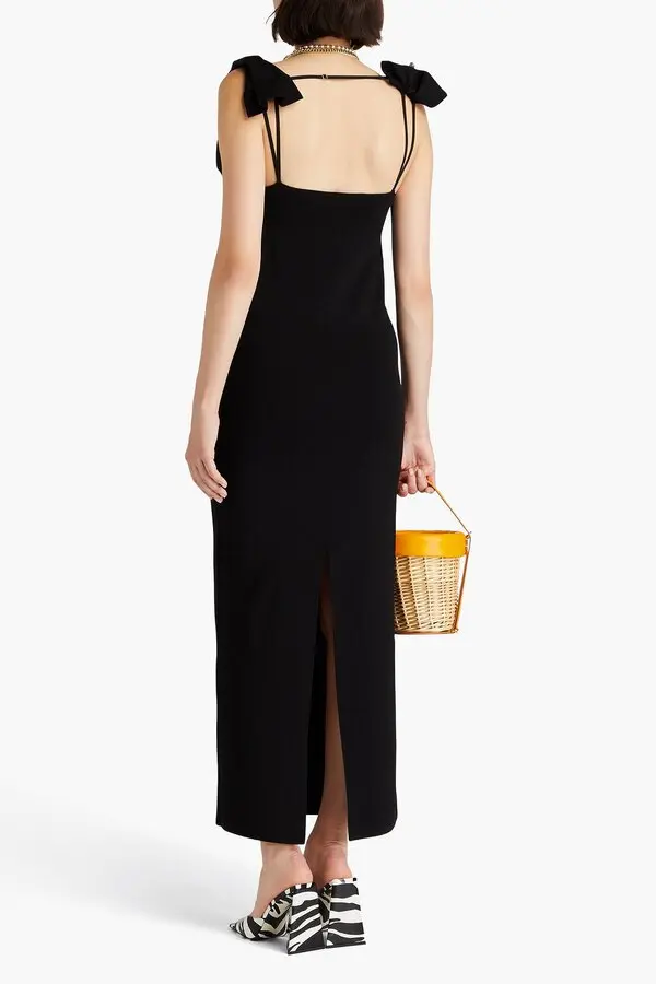 jacquemus alca knit maxi dress Jacquemus Maille Alca Twisted Knit Maxi Dress In Army Green - 55% Off