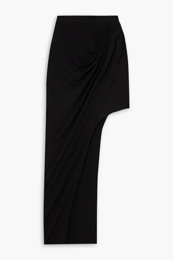 Helmut Lang Draped Asymmetric Skirt