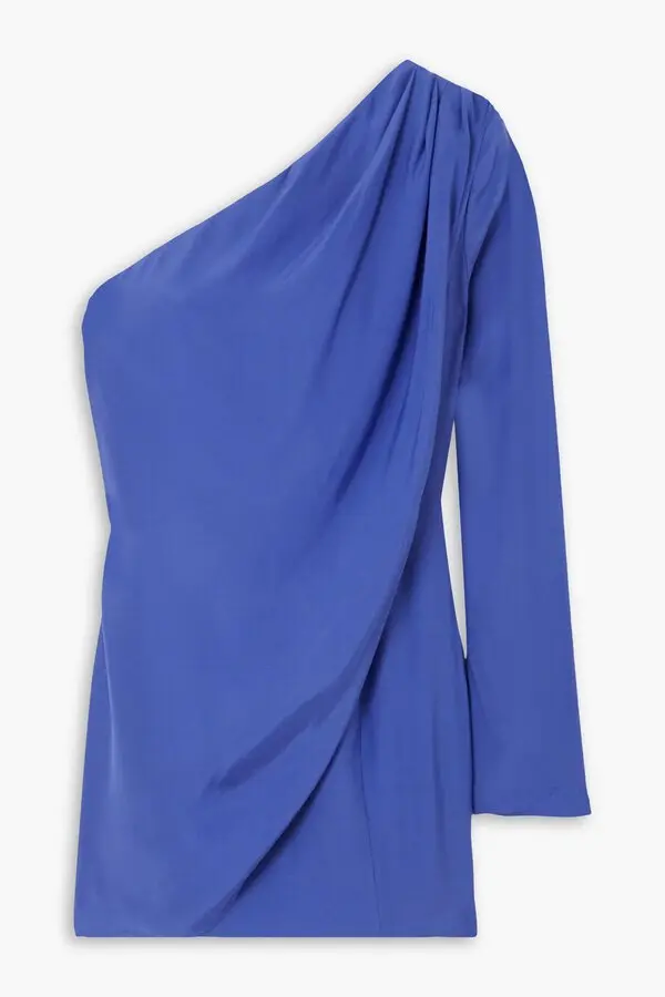 Gauge81 Oria One-sleeve Mini Dress - Cobalt Blue
