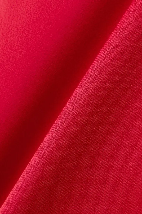 Commission Cutaway Duchesse-satin Mini Skirt