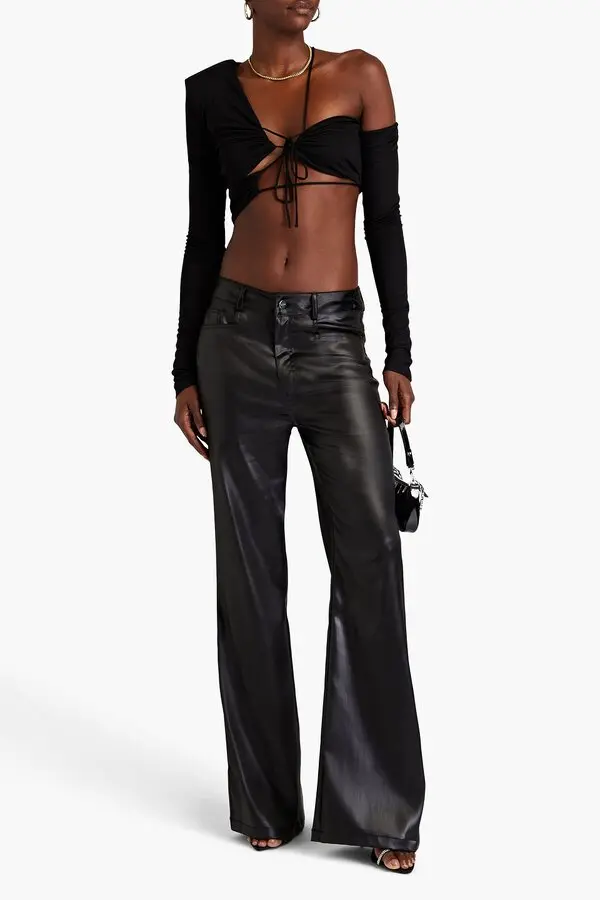 Gauge81 Itea Asymmetric Cropped Top