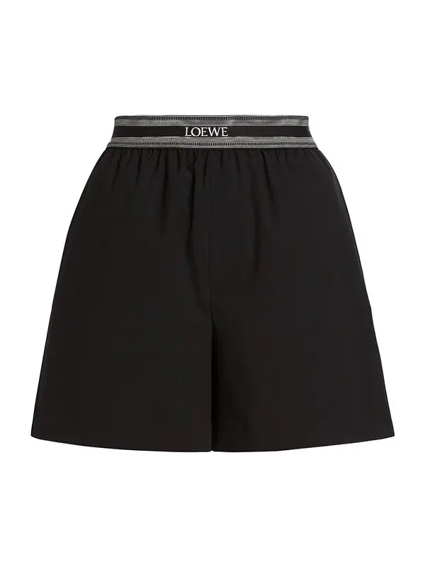 Loewe Logo Waistband Boxer Shorts - Black | Editorialist