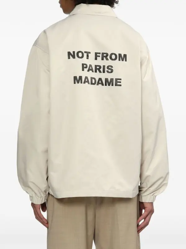 Drole De Monsieur Buttoned Jacket - Neutrals