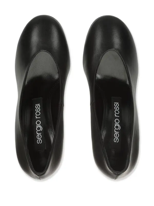 SERGIO ROSSI 90mm Arc Pumps