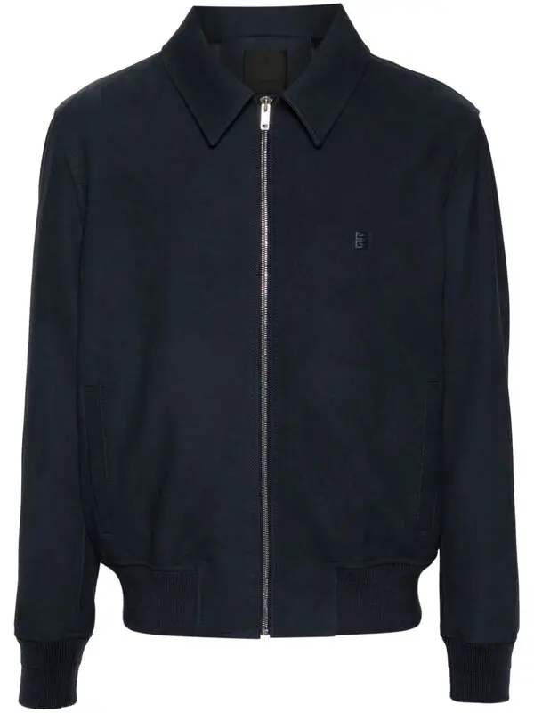 Givenchy 4g Bomber Jacket - Blue