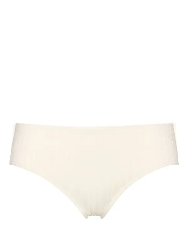 ERES Terra Ribbed Bikini Bottom - White