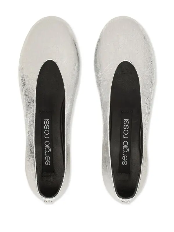 SERGIO ROSSI Arc Ballerina Shoes