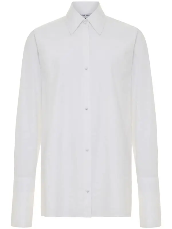 Azeeza Kareena Mini Shirt Dress - White