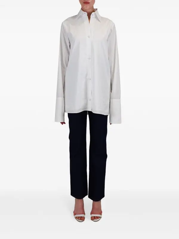 Azeeza Kareena Mini Shirt Dress - White