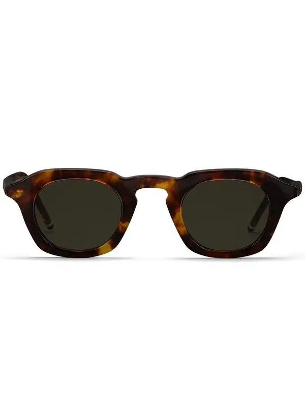 Thom Browne Tortoiseshell Square-frame Sunglasses