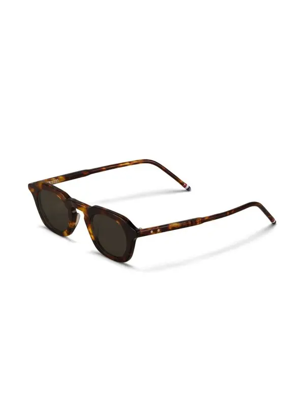 Thom Browne Tortoiseshell Square-frame Sunglasses