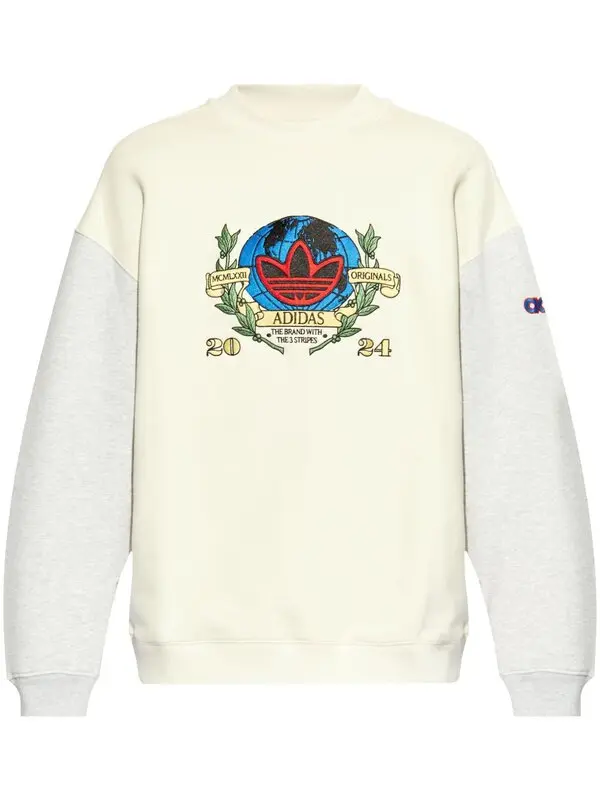 Adidas Embroidered-logo Sweatshirt