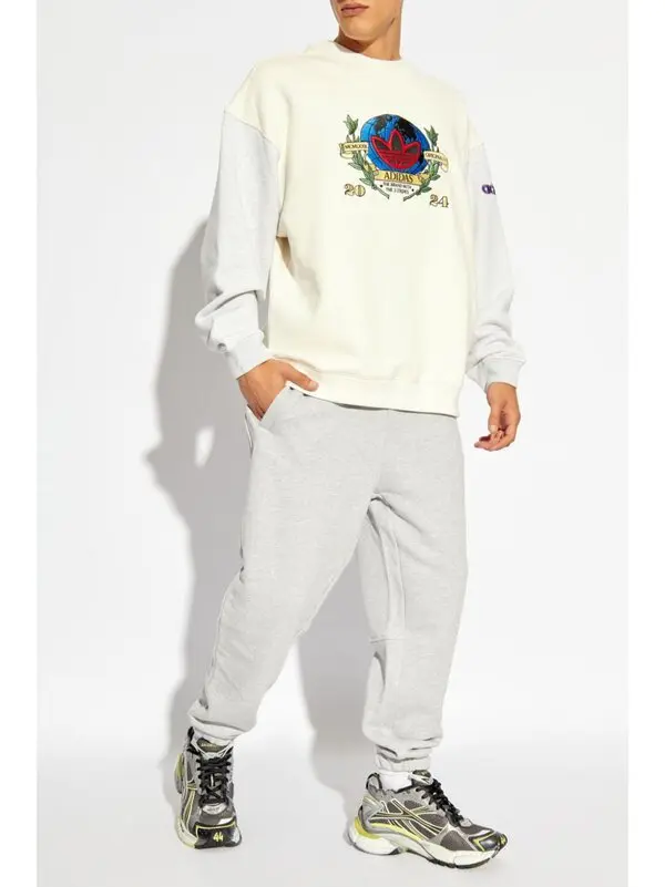 Adidas Embroidered-logo Sweatshirt