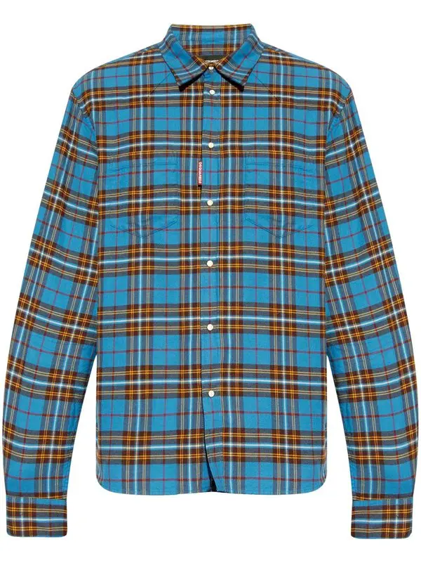 Dsquared2 Checked Cotton Shirt