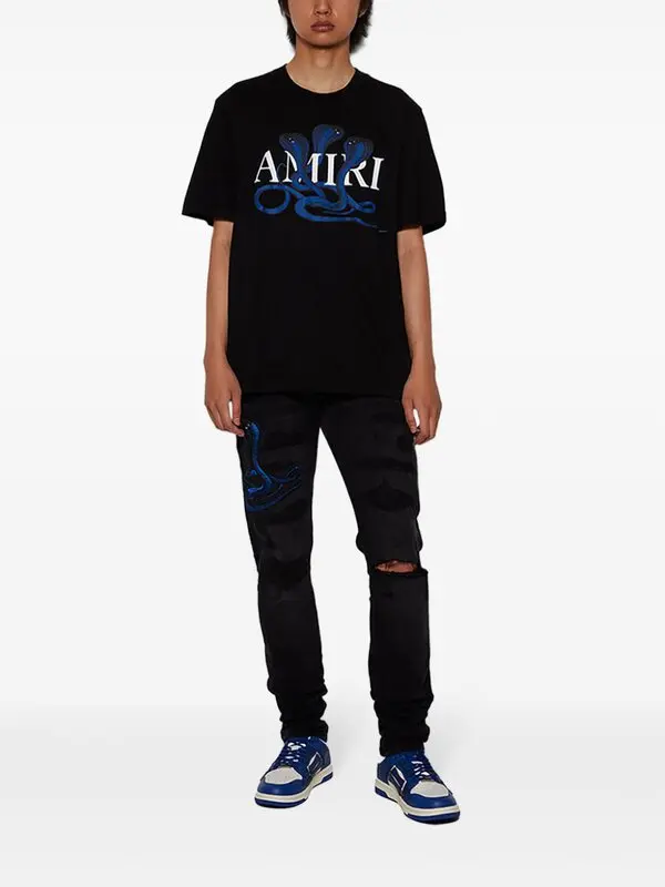 Amiri Skel Low Top Sneakers - Blue