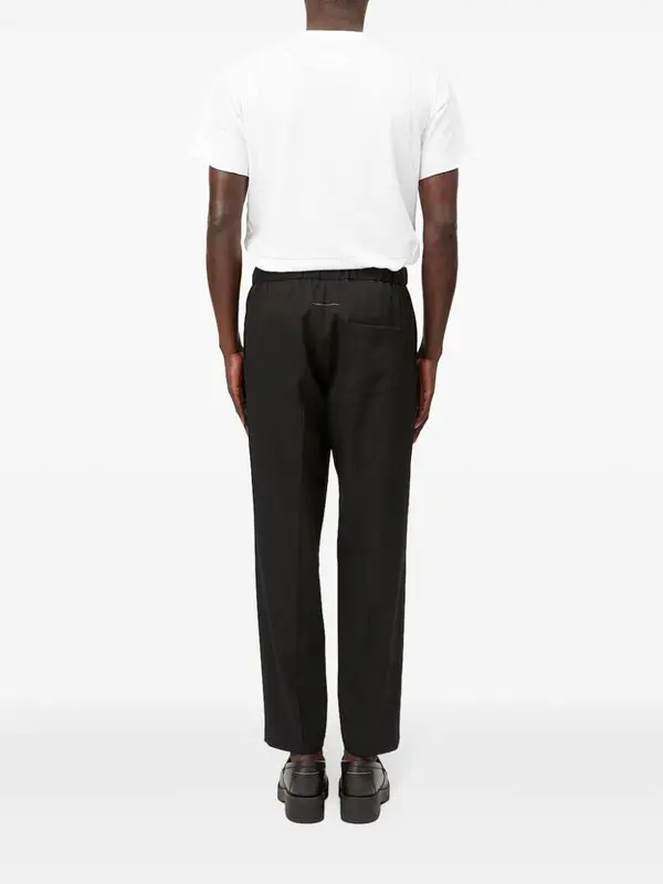 MAISON MARGIELA Drawstring Cropped Trousers