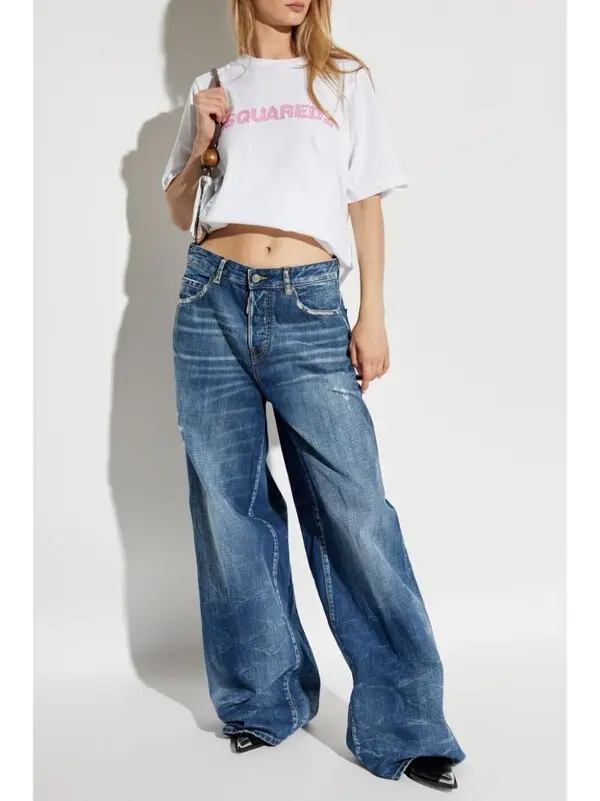 Dsquared2 Embroidered-logo T-shirt