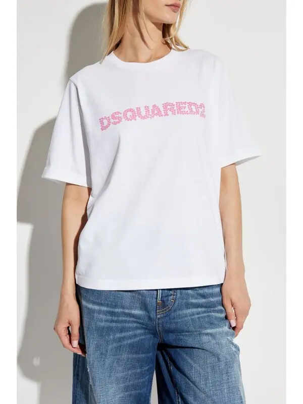 Dsquared2 Embroidered-logo T-shirt
