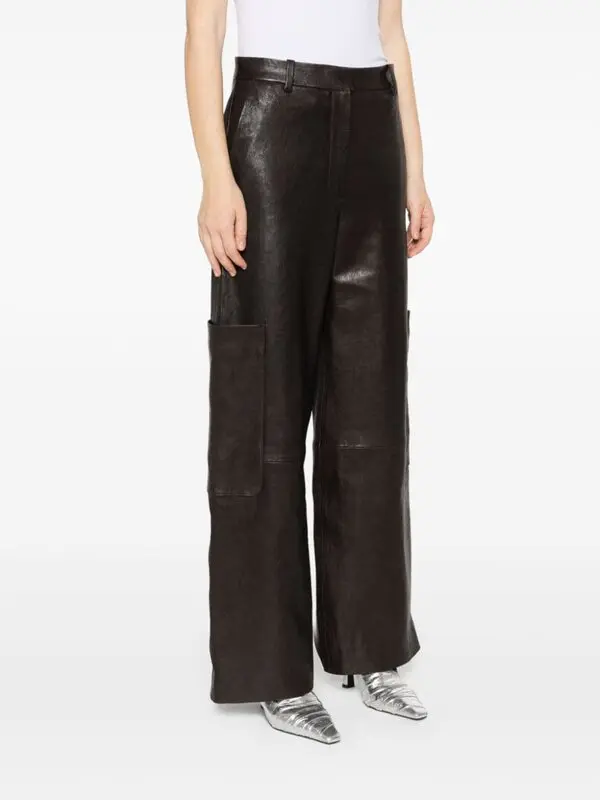 Khaite Caiton Trousers - Brown