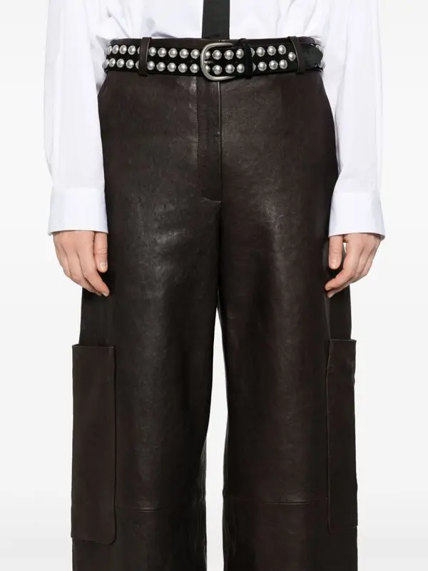 Khaite Caiton Trousers - Brown