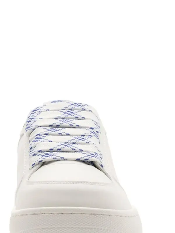 Burberry Leather Sneakers - White