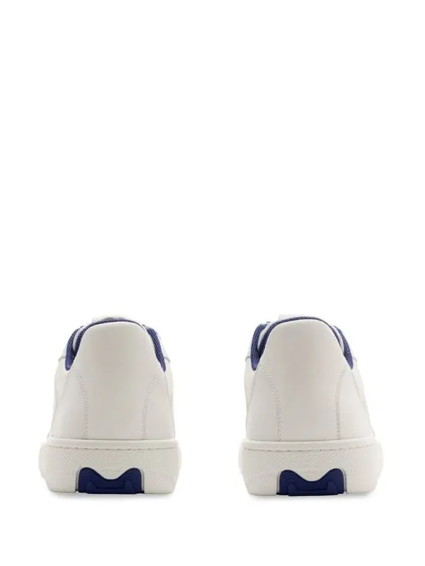 Burberry Leather Sneakers - White