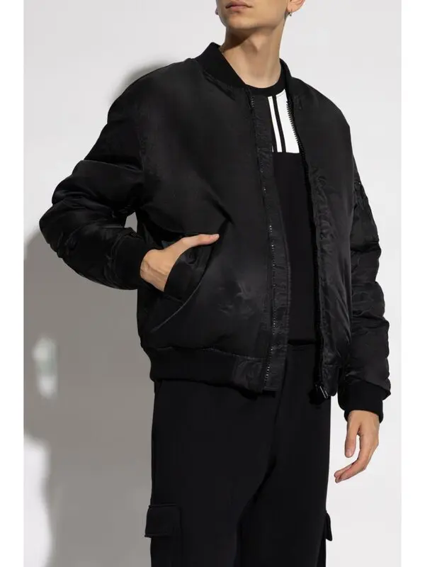 Moschino Zip-up Padded Bomber Jacket