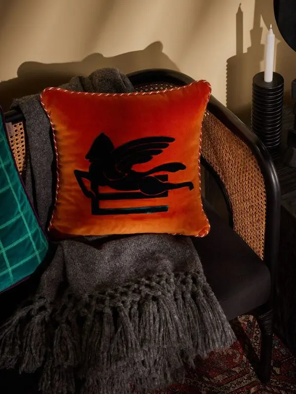 Etro Embroidered Cushion