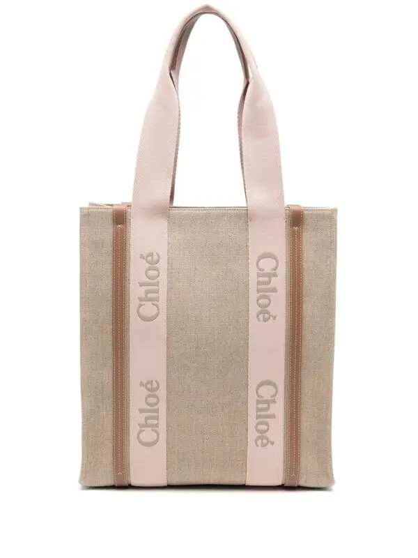 Chloé Woody Tote - Neutrals
