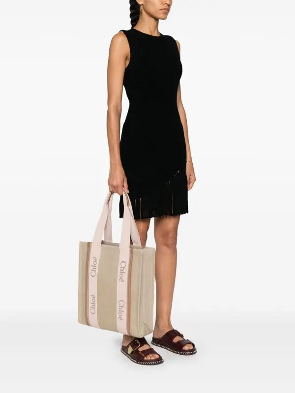 Chloé Woody Tote - Neutrals