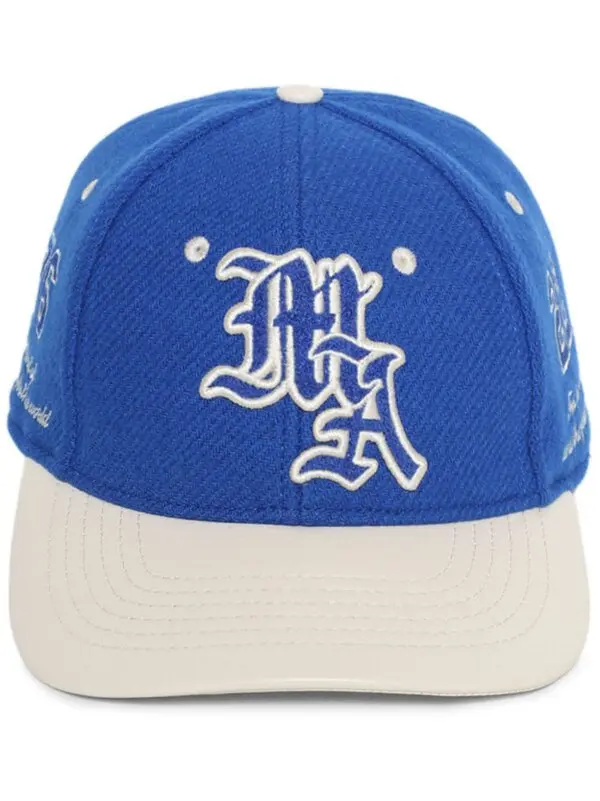 Amiri Ma Spirit Logo-embroidered Cap
