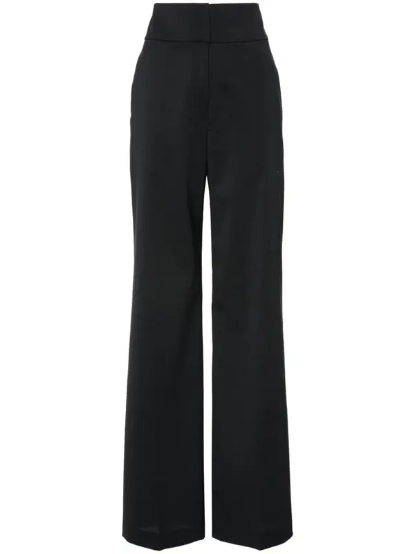 Hugo High-waisted Flared-leg Trousers