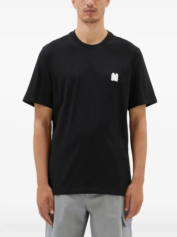 MSGM Logo-appliqué Cotton T-shirt