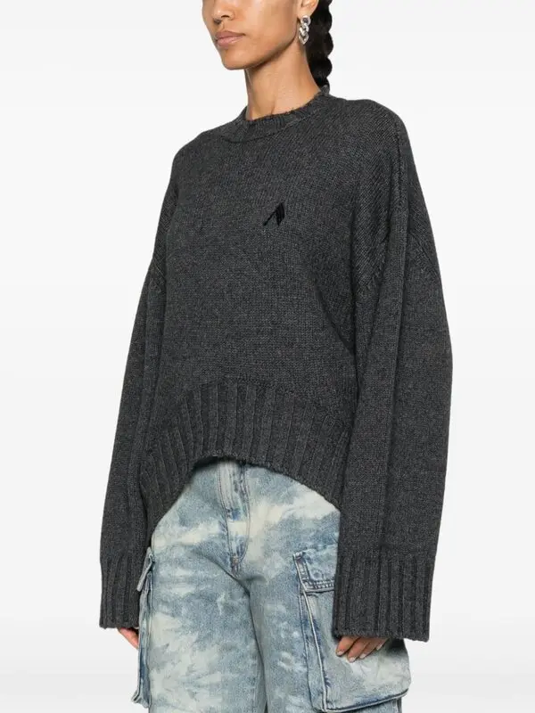 Attico Ribbed-knit Sweater