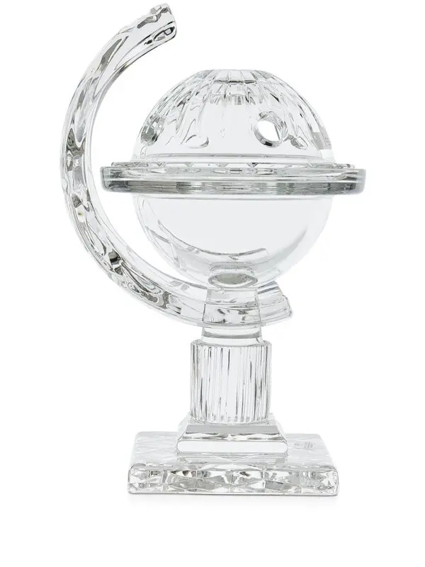 MARIO CIONI & C Crystal Candle Holder - White