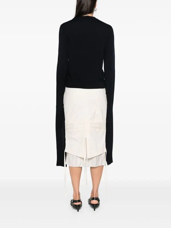 Coperni Knotted-sleeve Cardigan