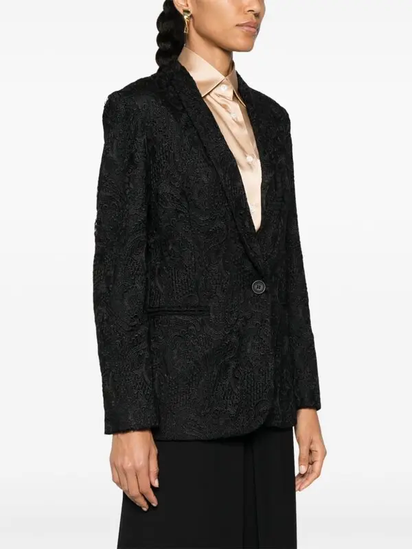 TWINSET Guipure Lace Blazer