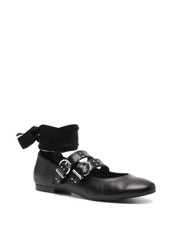 ALOHAS Thekla Leather Ballet Flats