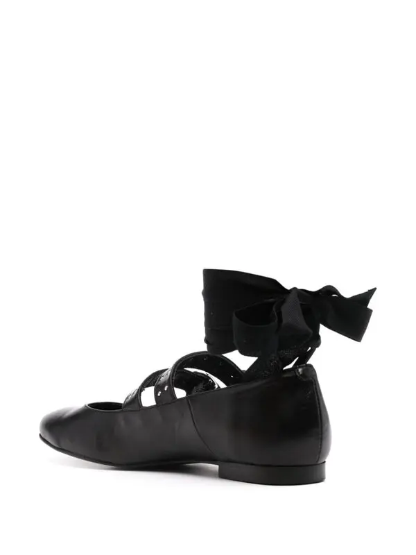 ALOHAS Thekla Leather Ballet Flats
